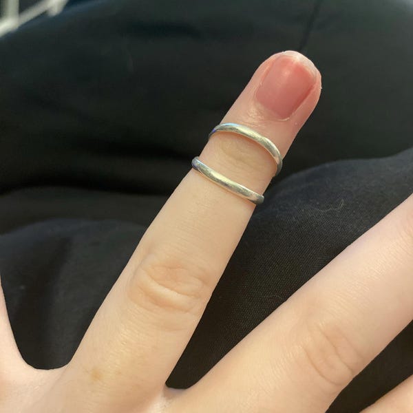 Sterling Silver Swan Neck for Dip Joints - Fingertip Arthritis Splint ...