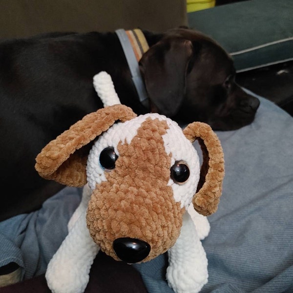 Crochet Labrador Dog Pattern, Golden Retriever, Dog Amigurumi, Plush ...