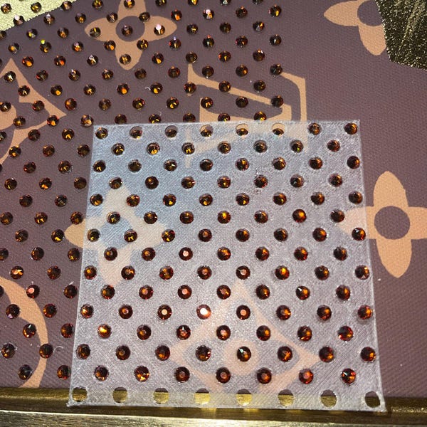 DIAGONETTE © - Flexible Bling Grid Set SS12, SS16, SS20 With Diagonal ...