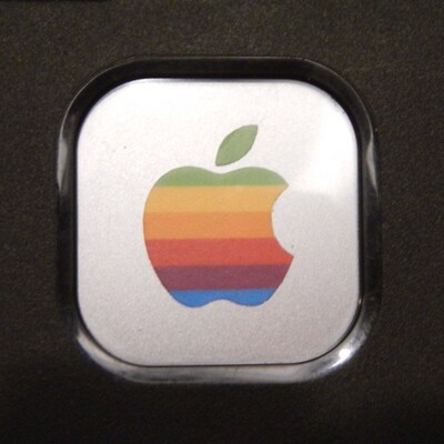 MacBook Pro Retro Rainbow Apple Sticker Decal for the MacBook - Etsy