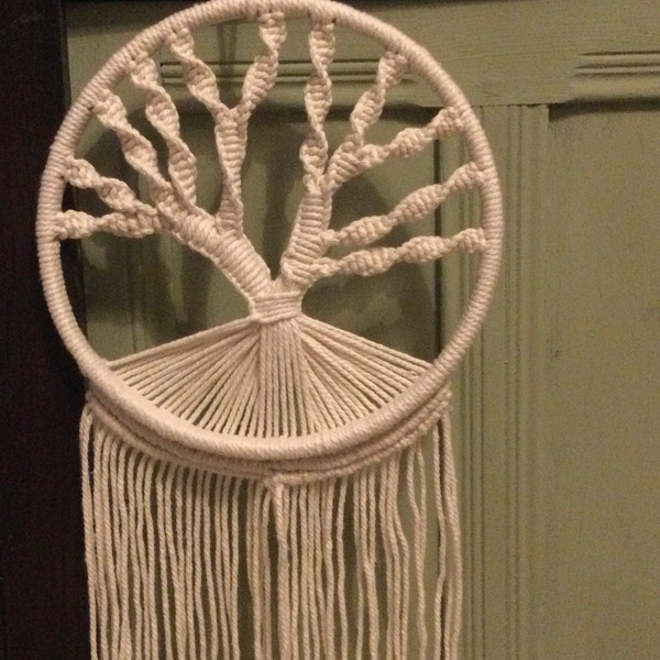 Macrame Tree Pattern || Tree of Life II Beginner Macrame II Macrame ...