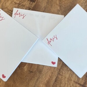 Handmade Personalized Notepad, Fall Pumpkin Teacher Notepad, Custom ...