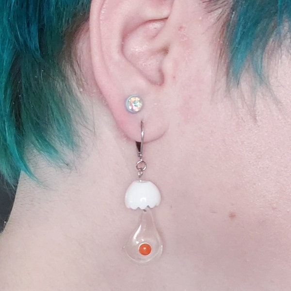 NEW* Cracked Egg Earrings,weird Earrings,unique Earrings,oddity ...