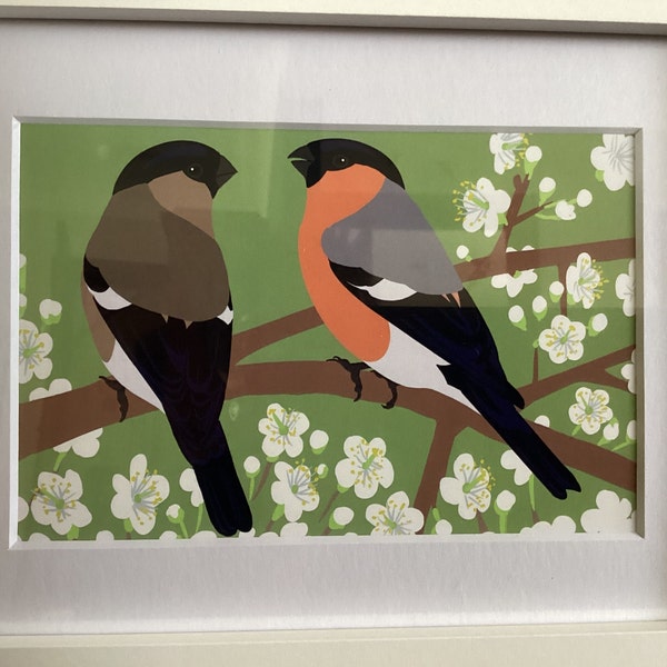 Starling Bird Linocut Print - Hand-pulled, Limited Edition - Etsy