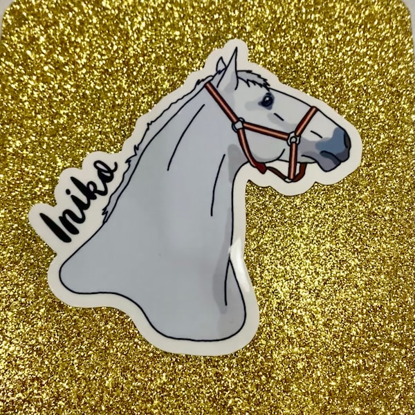Custom Horse Sticker Waterproof Vsco Laptop Water Bottle Sticker Photo ...