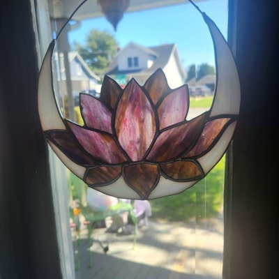 Crystal Abstract Stained Glass Pattern PDF Digital File - Etsy