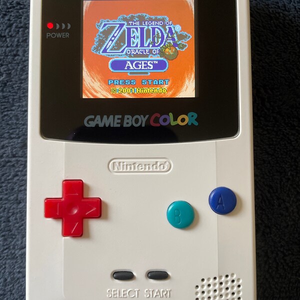 Gameboy Color Handheld Backlit Nintendo GBC Systems Authentic Game Boy ...