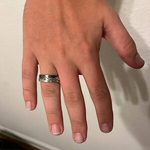 Greek Spartan Warrior Unique Signet Ring for Men in Silver - Etsy