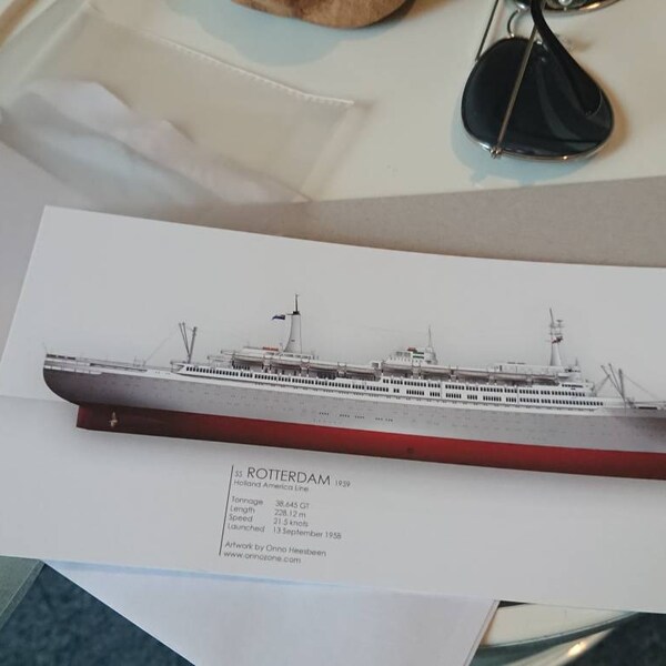 SS Galileo Galilei 1963 | 21x10 Cm | Limited Edition 100 Prints - Etsy