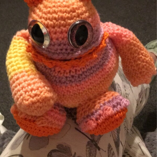 Worry Monster Crochet Pattern PDF - Etsy