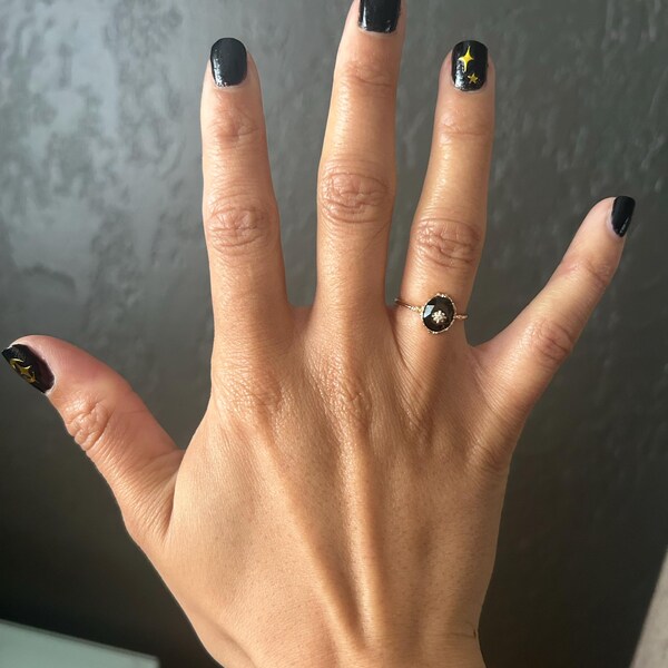 Irregular Ring - Non-tarnish Gold Ring, 18k Gold Wave Ring, Chunky Gold ...