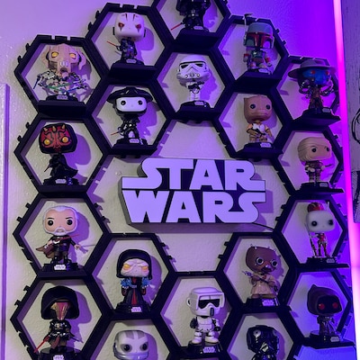 Funko Pop Locking Wall Shelf W/ Display Funko Pop / Stage Funko Pop ...