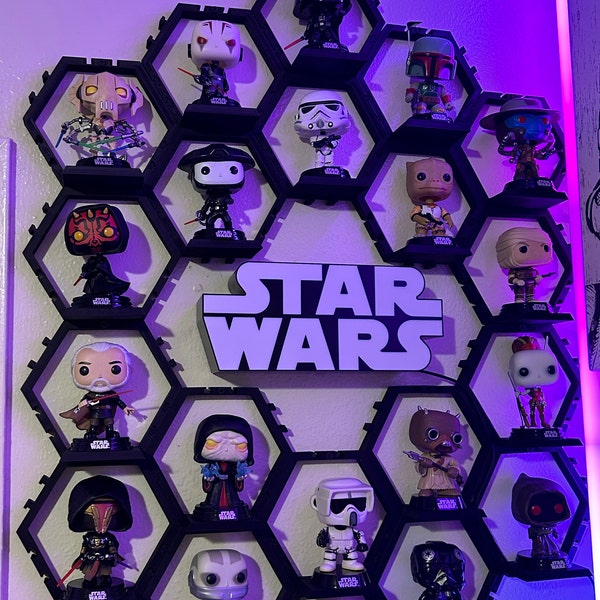 Funko Pop Locking Wall Shelf W/ Display Funko Pop / Stage Funko Pop ...