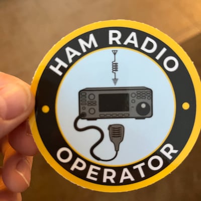 146.52 Simplex Monitoring Ham Radio Decal / Sticker 4x3 Oval Vinyl ...
