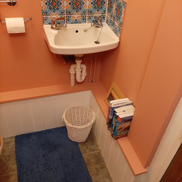 Orange and Blue Kitchen Tiles, Ethnic Decor, Moroccan Tiles, 10cm ...