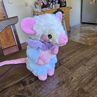 Bat Skeleton Black and Green Keyboard Rug Fluffy Pastel Handmade ...