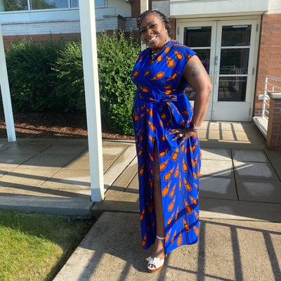 Simi African Dress Ankara Dress African Clothing Women - Etsy