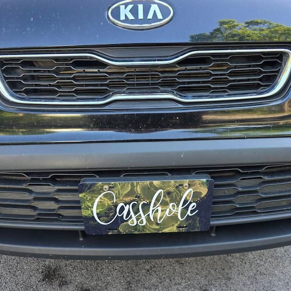 Celestial Moon & Sun License Plates, Moon Phrases Printed Front License ...