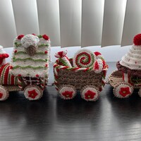 Christmas Amigurumi Pattern Gingerbread Train Engine - Etsy Singapore
