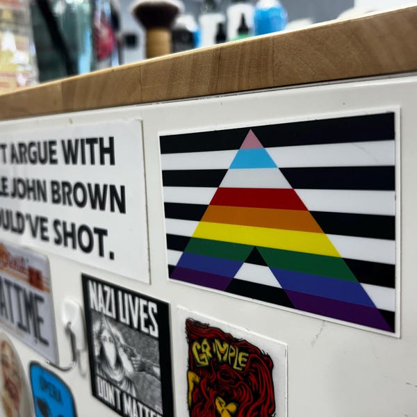 Newest Ally Flag Sticker | LGBTQ+ Progress Ally Flag Pride Sticker ...