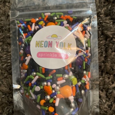 Edible Sprinkles Monster Mash Sprinkle Mix Halloween Sprinkles - Etsy