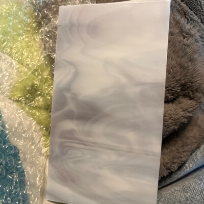 Stained Glass Sheet Clear Waterglass Transparent Spectrum MOSAIC - Etsy