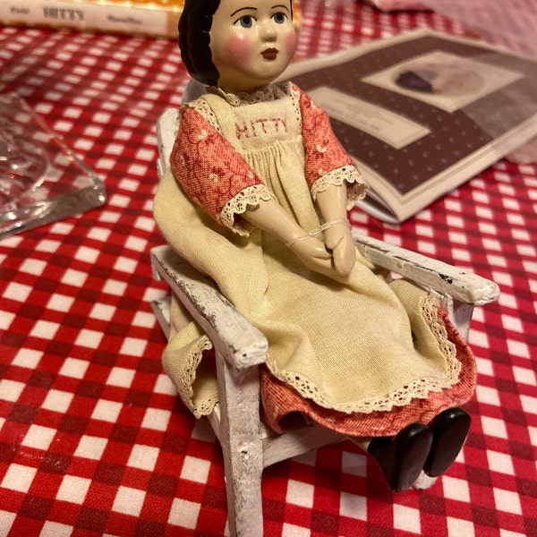 6.5" Hitty Dolls (finished) - Etsy