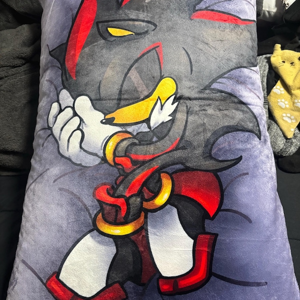 Shadowy Ultimate Lifeform the Hedgehog Dakimakura Pillow Cover - Etsy