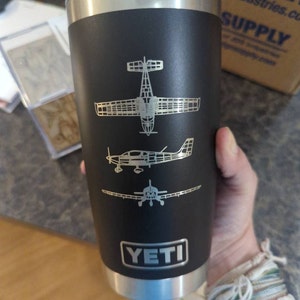 Personalized Yeti for Pilot Helicopter Pilot Gift Pilot - Etsy