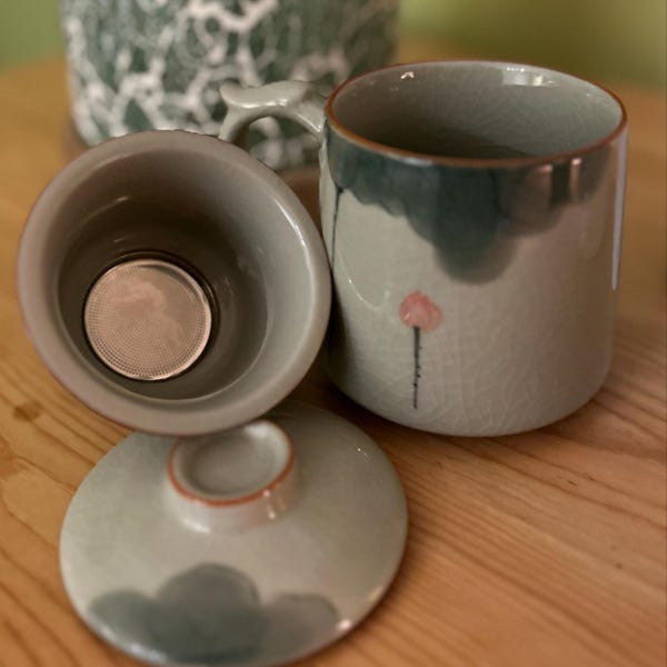 Retro Handleless Porcelain Coffee Cup | Japanese Style No Handle Tea ...