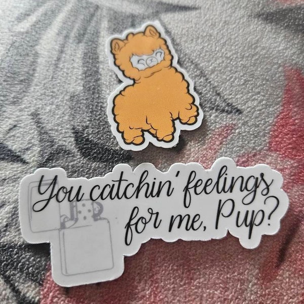 Cat Got Your Tongue Haunting Adeline Sticker, Cat and Mouse Duet, Zade ...