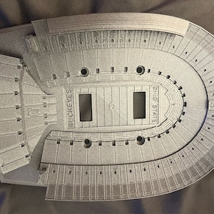 Michigan Stadium Replica Model Michigan Wolverines the Big House ...