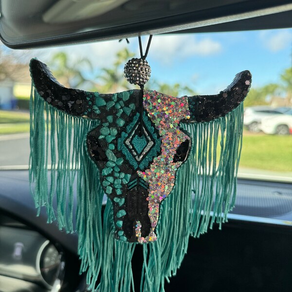 Large Aztec Bull Car Freshie, Freshie, Read Item Description for Size ...