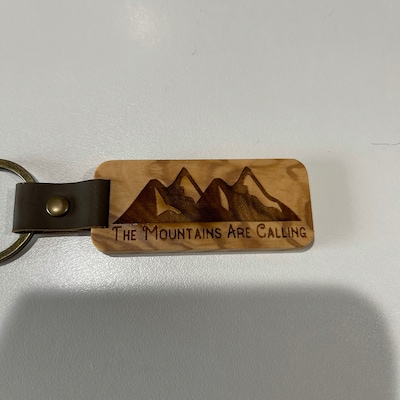 Glowforge SVG Keychains ADVENTURE Svg Files Laser Files Keychains Laser ...