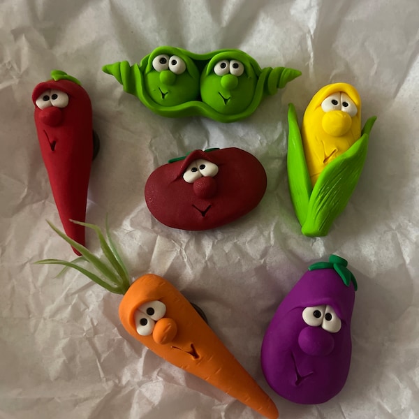 Vegetable Magnets, Vegetables, Magnet Sets, Kitchen Magnets, Vegetable ...