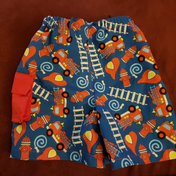 Comfy Shorts - Boy's PDF Pattern With Three Pocket Options. Baby ...