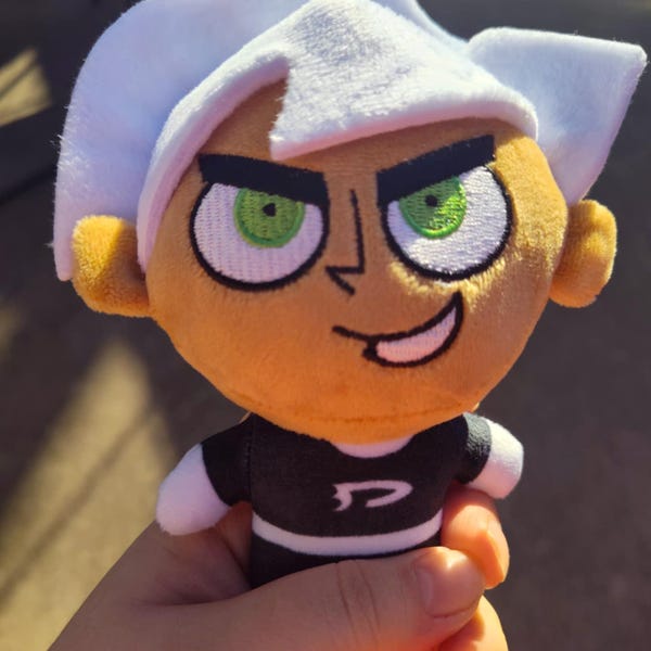 Danny Phantom Keychain Plush - Etsy UK