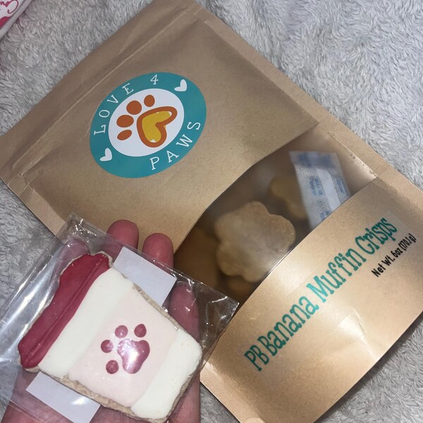 Organic Gourmet Bacon Cheddar Dog Biscuits, Handmade Dog Treats ...