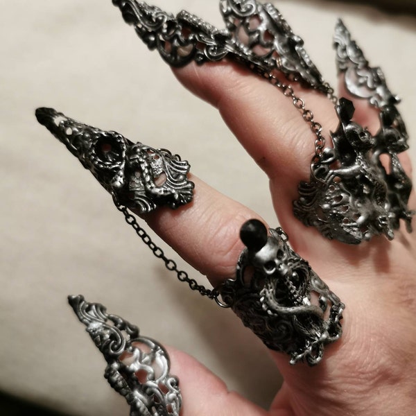 Made to Order / Medusa Snake Finger Armor, Cosplay Costume, Cleopatra ...