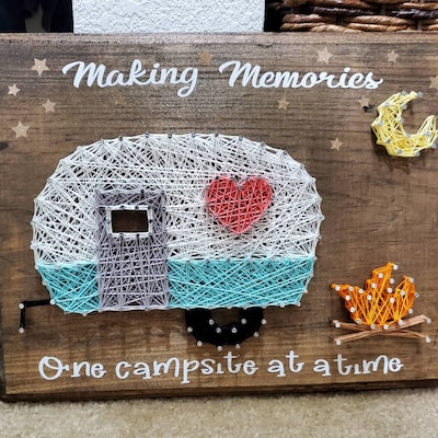 NEW DESIGN: Waves String Art, Beach String Art, Waves Decor, Ocean ...