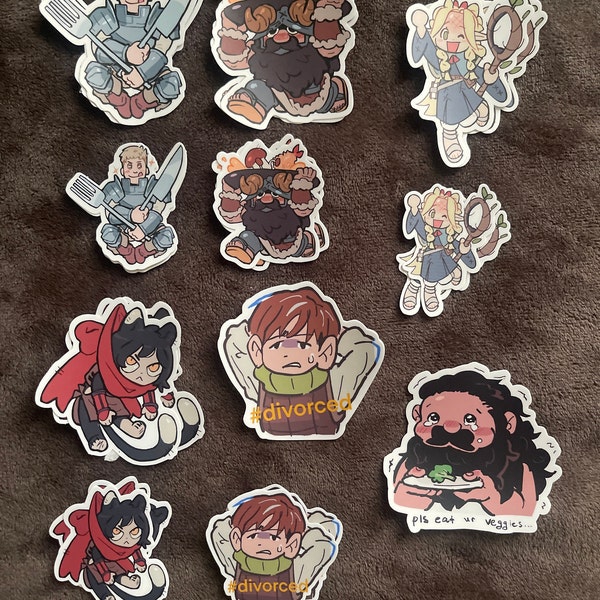 Dungeon Meshi 2 Stickers - Etsy
