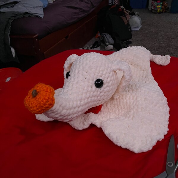 Crochet PATTERN Zero the Ghost Dog Plush Inspired by the Movie ...