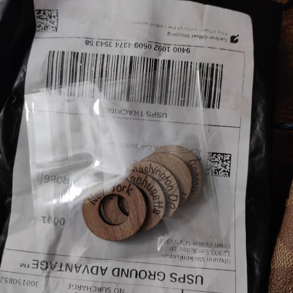 Personalized Travel Token Keychain Backpack Tag Country Visited ...