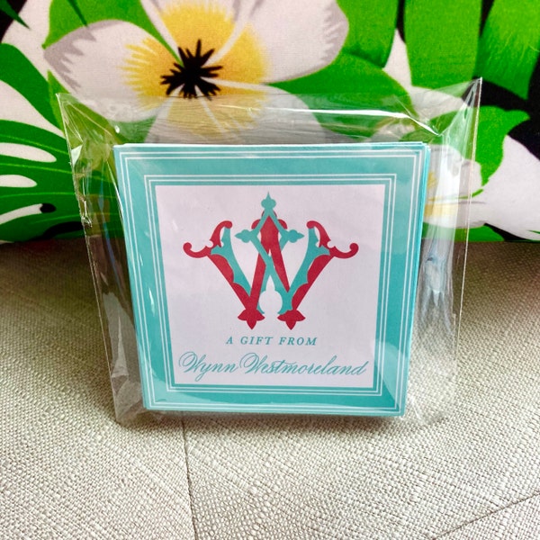 Interlocking Monogram Calling Cards | Initial Enclosure Cards | Holiday ...