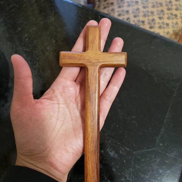 Beautifully Simple Wooden Hand Cross - Etsy