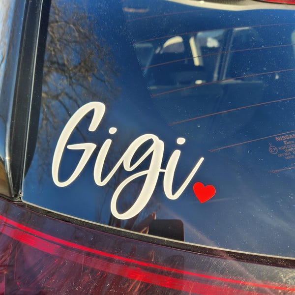 Last Name Vinyl Decal Sticker, DIY Sign, Last Name Initial Decal ...