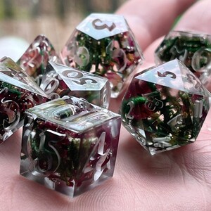 Dnd Dice Mold Set With Blanks/geode Mold Various D6 and D4 - Etsy