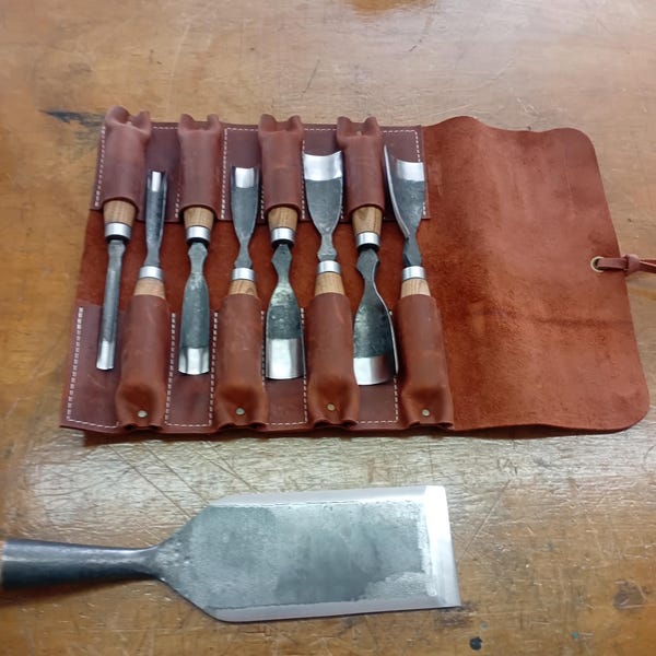 4-piece Timber Frame Chisel Set, Sharp Blade. Woodworking Tools. Hand ...