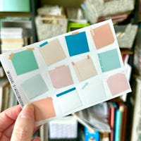 Tiny Step Tracker Dot Planner Stickers, Colorful Mini Shoe Dot Planner ...