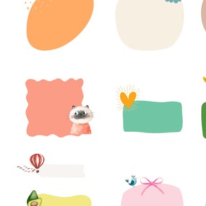 Pastel Digital Paper, Multi-colored, College Ruled, Lined Paper ...